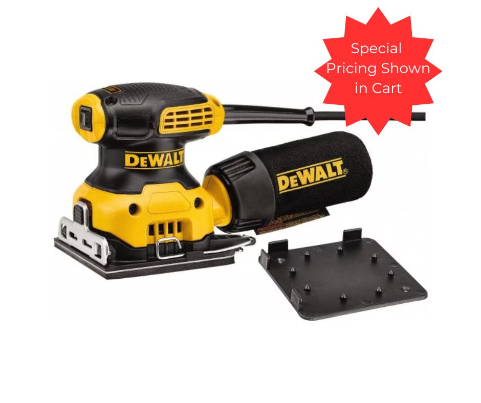Open Box DeWalt 1/4 Sheet Palm Grip Sander | Extra Mile Tools